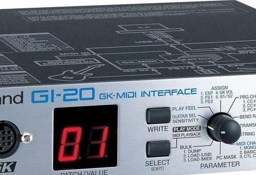 Midi конвертер roland gi20