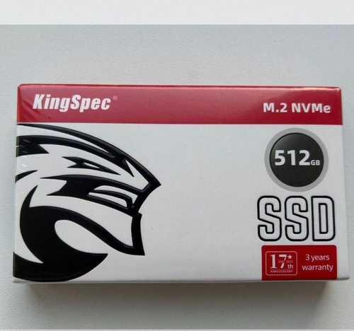 SSD Kingspec 512 Gb m2 nvme