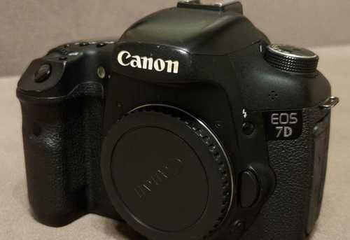 Зеркальный фотоаппарат Canon 7D (body)