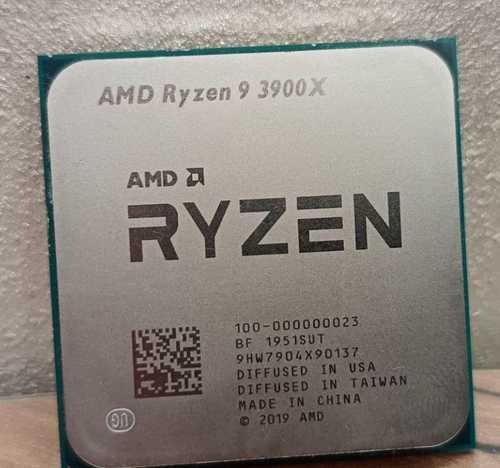 Ryzen 9 3900x не рабочий