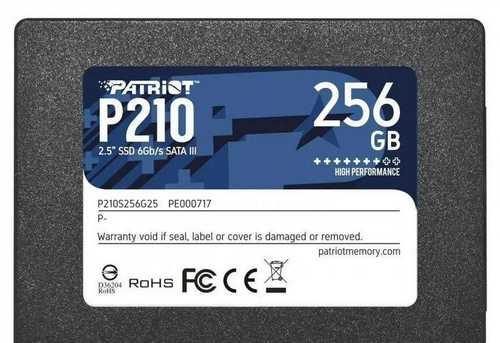 SSD накопитель Patriot P210 P210S256G25 256гб, 2