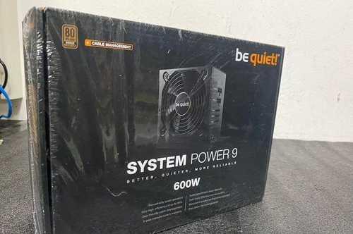 Блок питания Be Quiet System Power 9 600W