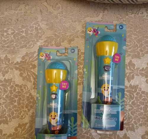 Микрофон Baby Shark,новый