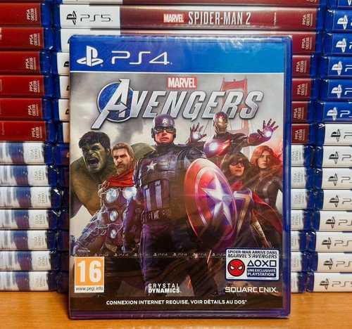 Диск marvel avengers ps4