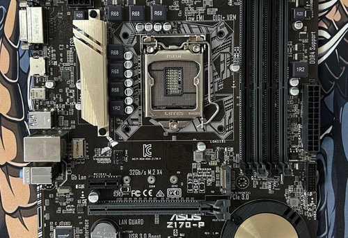 Материнская плата Asus Z170-P, сокет:LGA1151