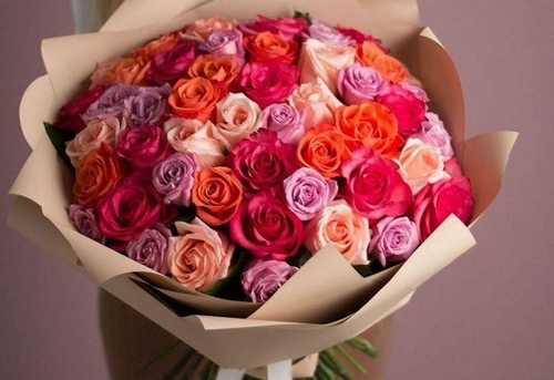 Букеты Цветы Розы