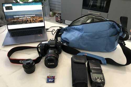 Canon EOS 7d, Canon EF 24-105mm, Canon 50mm и пр