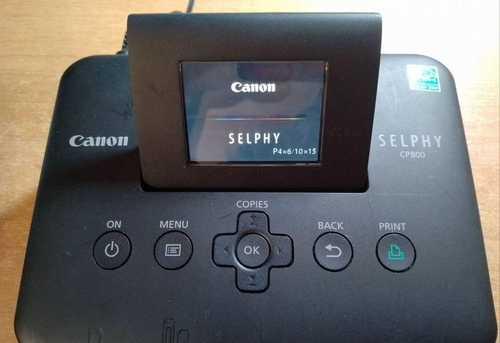 Фотопринтер Canon Selphy CP800