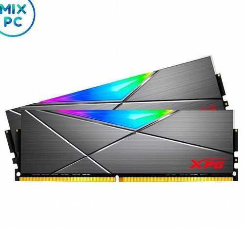 Оперативная память DDR4 16GB (2x8GB) 3200MHz adata XPG spectrix D50 RGB