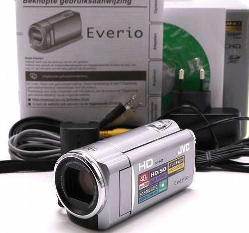 Видеокамера JVC HD Everio GZ-HM430 в упаковке