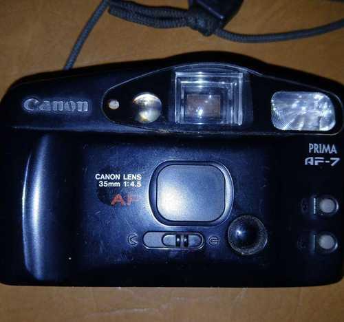 Пленочный фотоаппарат Canon Prima AF-7