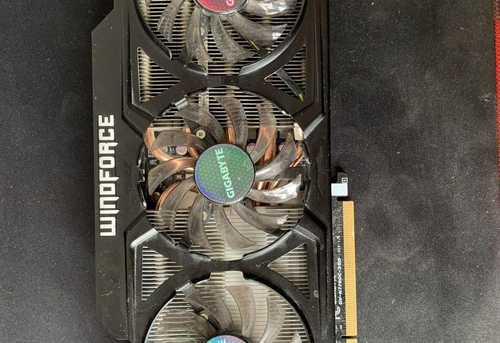 Видеокарта gigabyte windforce N770OC