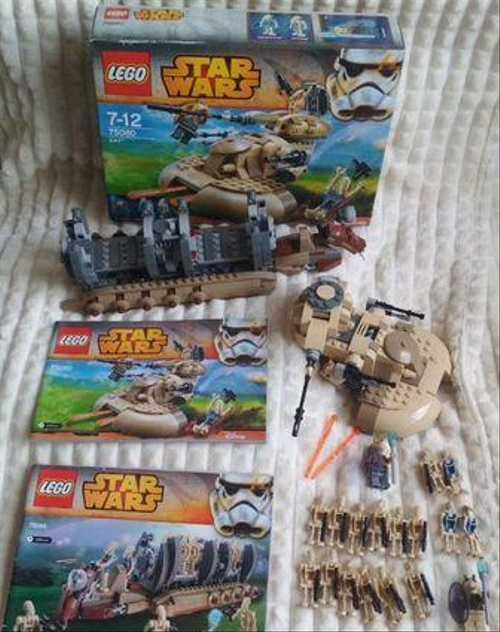 Lego Star Wars Лего Звездные Войны 75080 75086