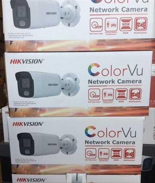 Hikvision DS-2CD2087G2-LU(C) 2.8мм ColorVu 8Мп