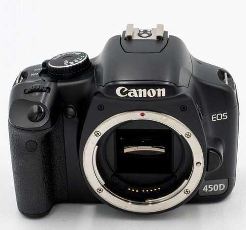 Зеркальный фотоаппарат Canon EOS 450D Body