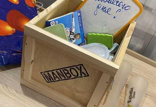 Ящик для хранения коробка деревянная с подарками