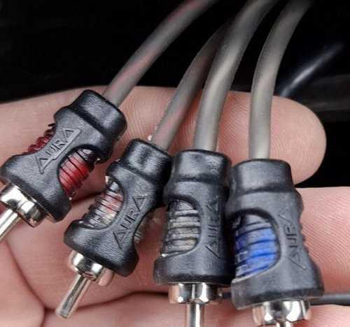 Межблочный кабель 4rca-4rca aura 5m