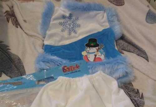 Новогодний костюм снеговик98