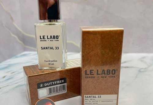 Мини парфюм Le Labo Santal 33 25ml ОАЭ