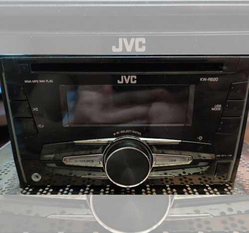 Магнитола 2 din JVC KW-R520