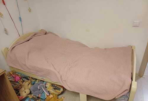 Детская кровать от 3 лет раздвижная