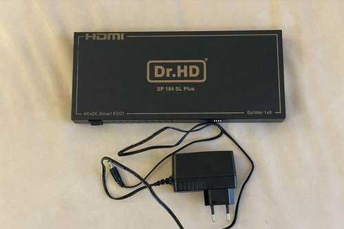 Hdmi сплиттер dr.hd sp 184 sl plus (1x8)