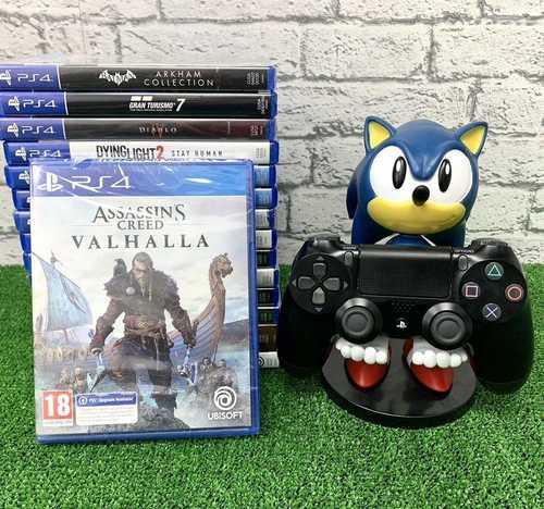 Новый диск assasins creed valhalla ps4/ps5