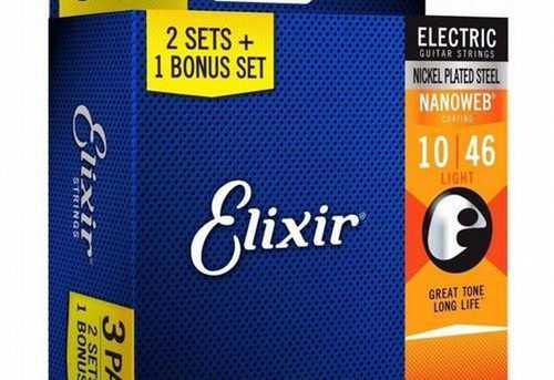 Струны Elixir 16542 Electric nanoweb Light (010.04