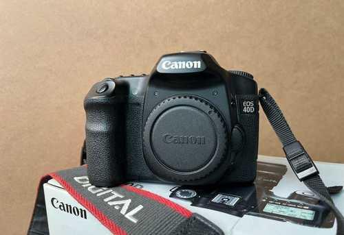 Цифровой зеркальный фотоаппарат Canon 40D body