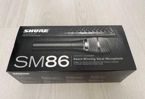 Новый микрофон Shure SM86