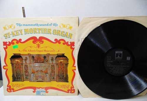 Пластинка (LP). 97-key Mortier Organ.1969 г. 1
