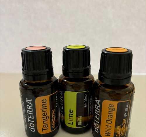 Цитрусовое трио из эфирных масел Doterra