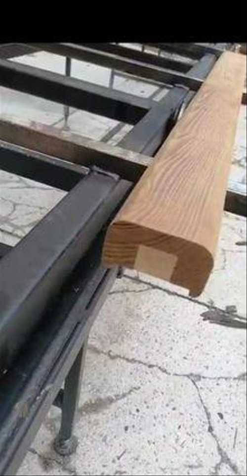 Перила из термоясеня экстра 40*70*2000 мм, пог м