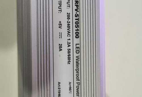 Блок питания arpv-ST05100 (5V, 20.0A, 100W)