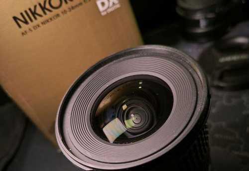 Объектив nikon af-s dx nikkor 10-24mm