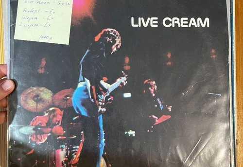 Пластинка Live Cream 1970 Германия