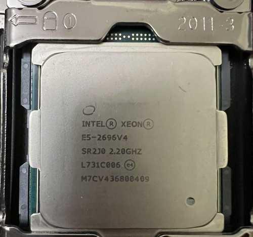 Процессор Intel xeon E5 2696v4