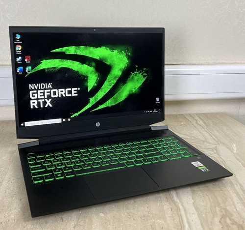 HP Pavilion Gaming 16 (i7-10750H/ RTX 2060/ 16 гб)