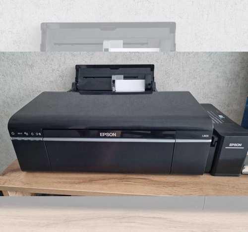 Принтер Epson l805 с остатками расходников