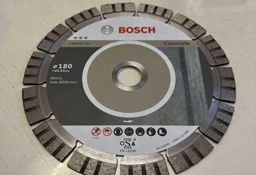 Алмазный диск bosch 180 мм по железобетону