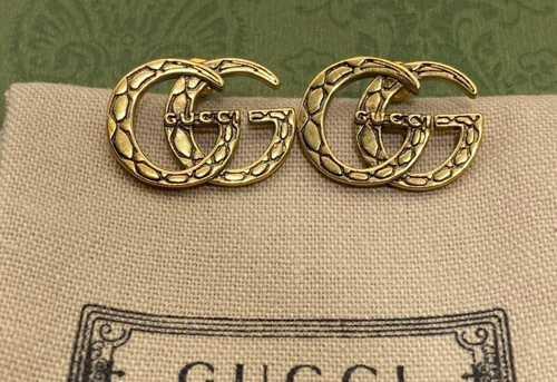 Серьги gucci