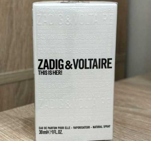 Духи женские zadig & voltaire