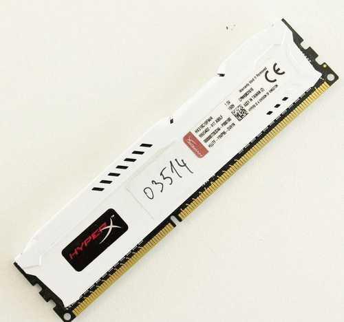 DDR3 4 GB 1866 MHz Kingston HyperX White Series