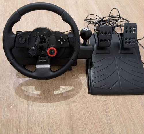 Игровой руль logitech driving force gt 900градусов