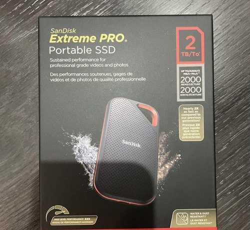 Sandisk extreme pro ssd 2tb 2000/2000