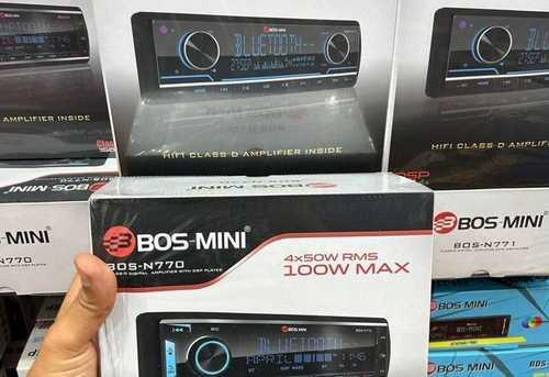 Процессорная магнитола 1din Bos Mini N770/N771