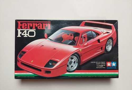 Сборная модель 1/24 Tamiya Ferrari F40