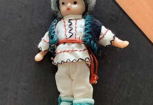 Кукла мальчик в национальной одежде СССР