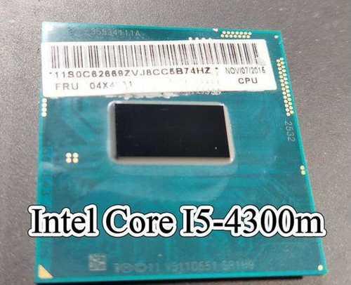 Процессор для ноутбука Intel Core I5-4300m