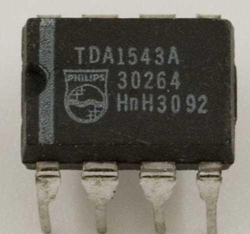 Микросхема TDA1543A цап TDA 1543A DAC 5 Штук